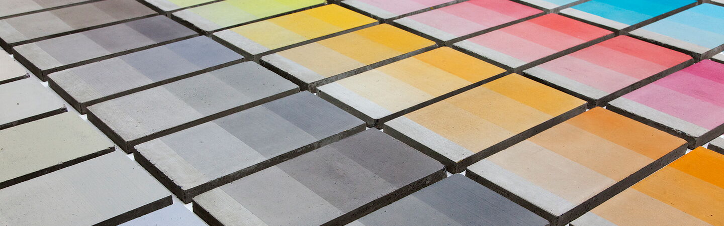 faceal Colour - coloured concrete in a homogeneous look - PSS Interservice